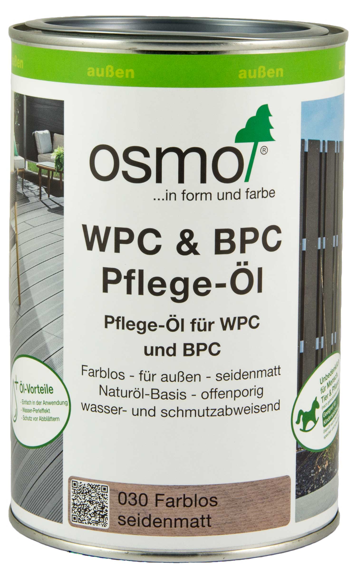 OSMO WPC&BPC Pflege-Öl farblos 1 l